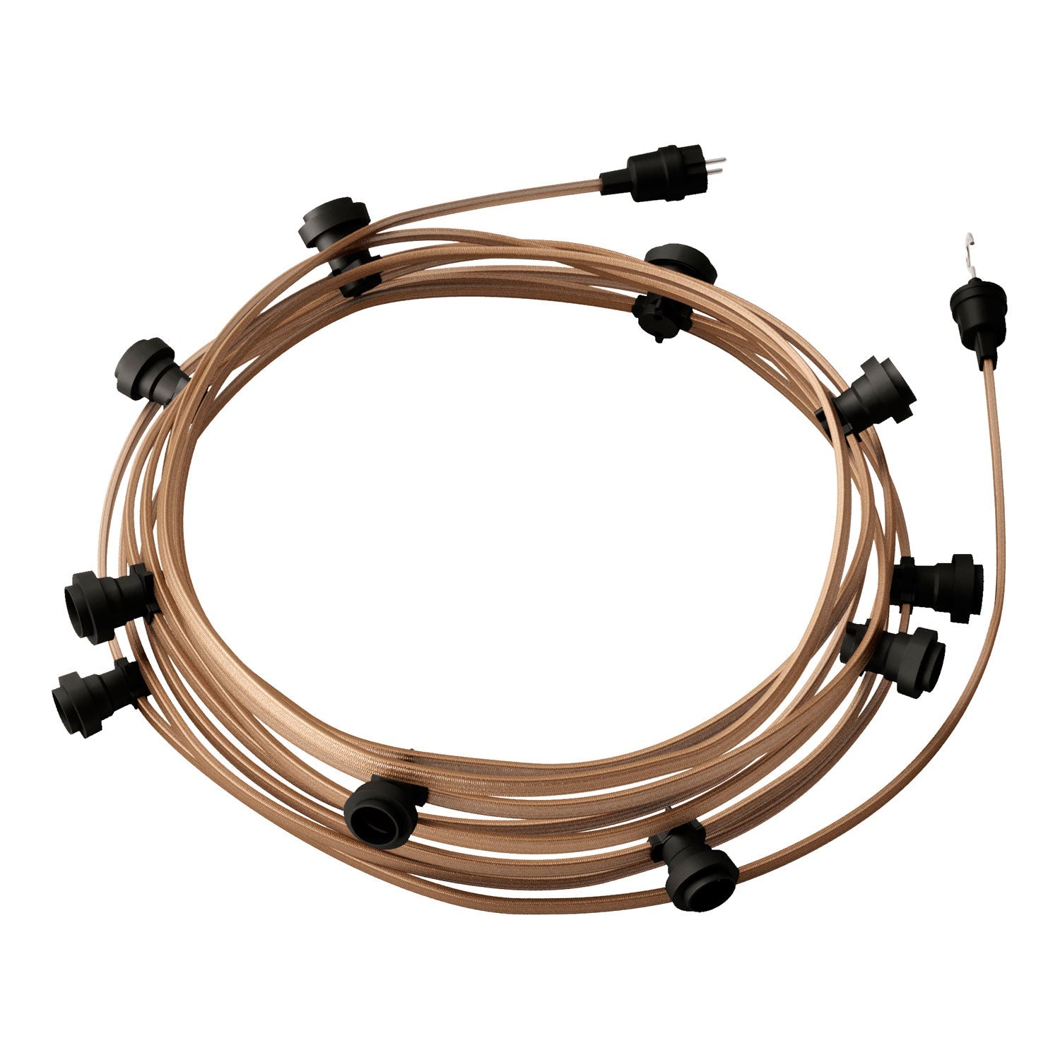 Grinalda de luz Sistema Lumet de 12,5 m e cabo CM27 – Creative Cables